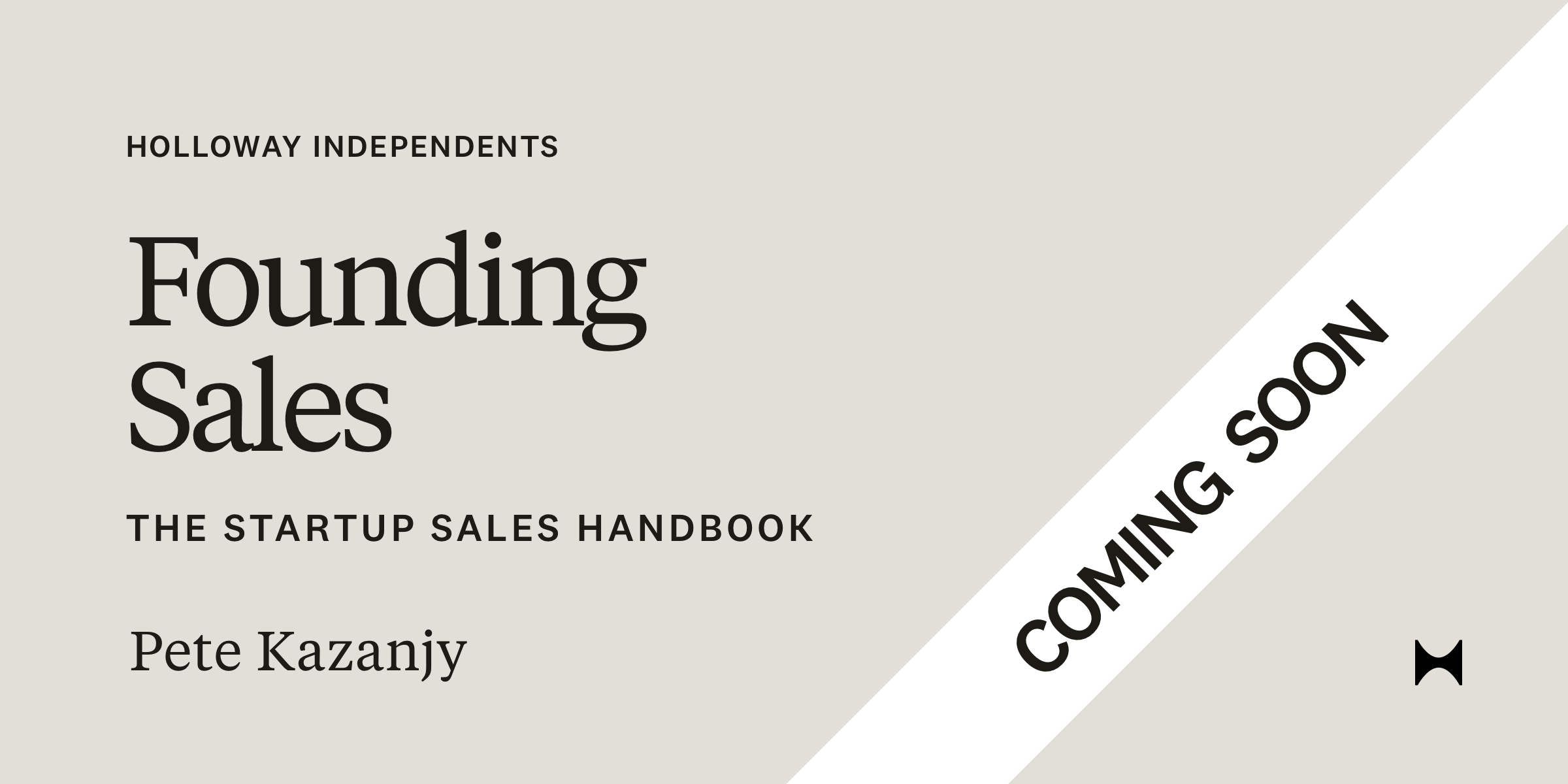 Founding Sales — Holloway